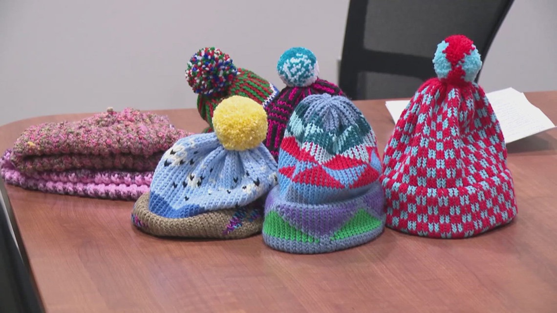 Group of inmates in Indiana are making winter hats to give back to ...