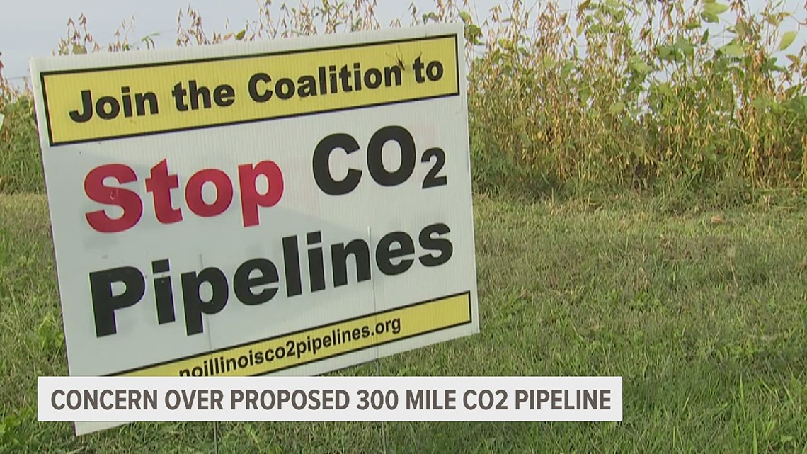 Area residents sounding the alarm over proposed CO2 pipeline | wqad.com