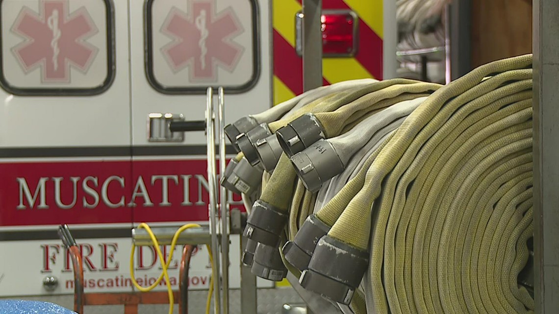 Muscatine Fire Department sees record calls in 2022 | wqad.com
