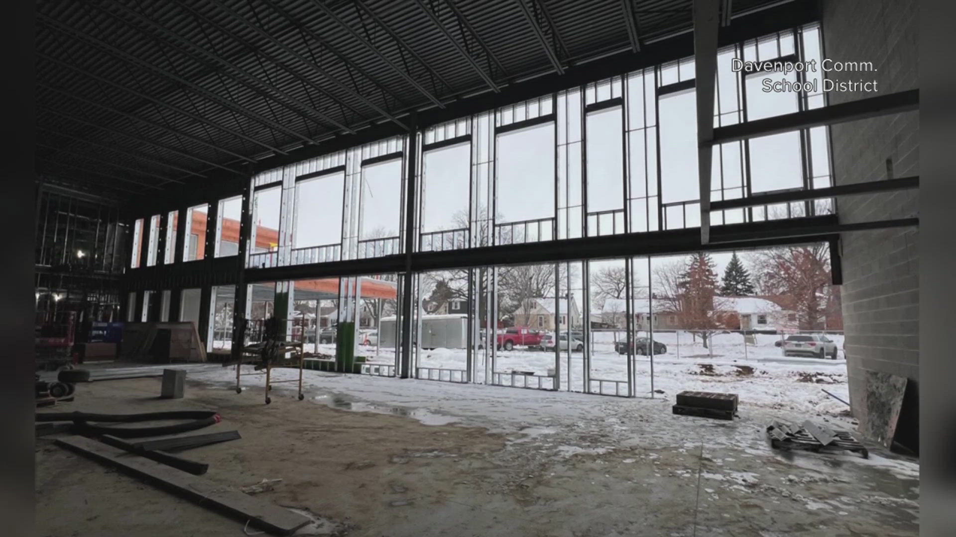 Davenport school district highlights new projects | wqad.com