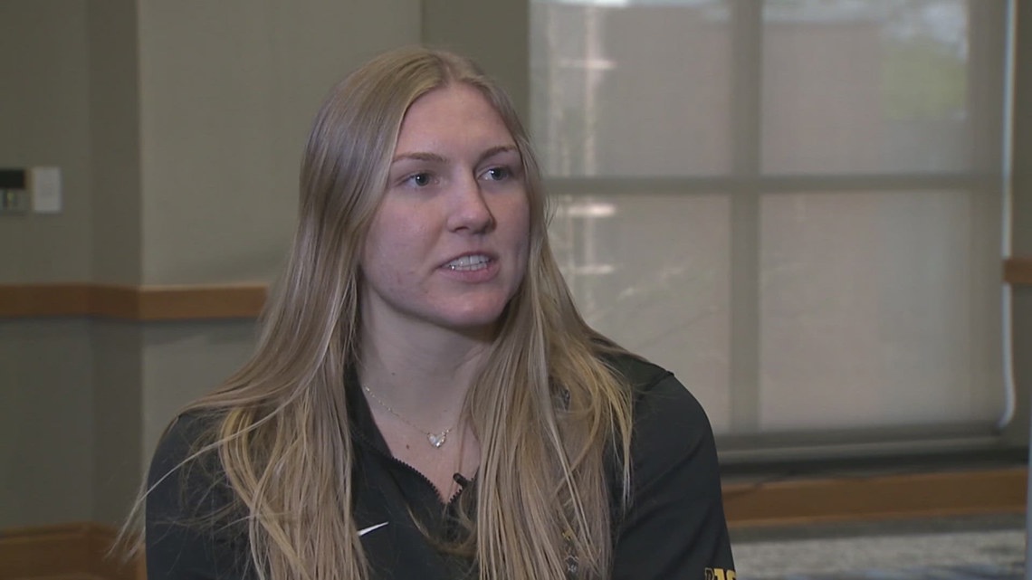 Sydney Affolter speaks about grad assistant role at Iowa | wqad.com