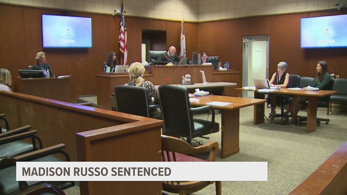 Madison Russo receives suspended sentence in theft case | wqad.com