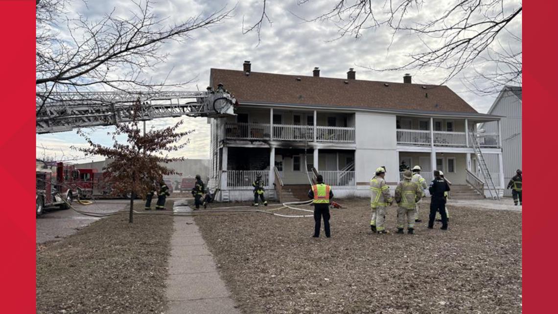 Davenport firefighters respond to house fire on Dixwell Street Monday ...