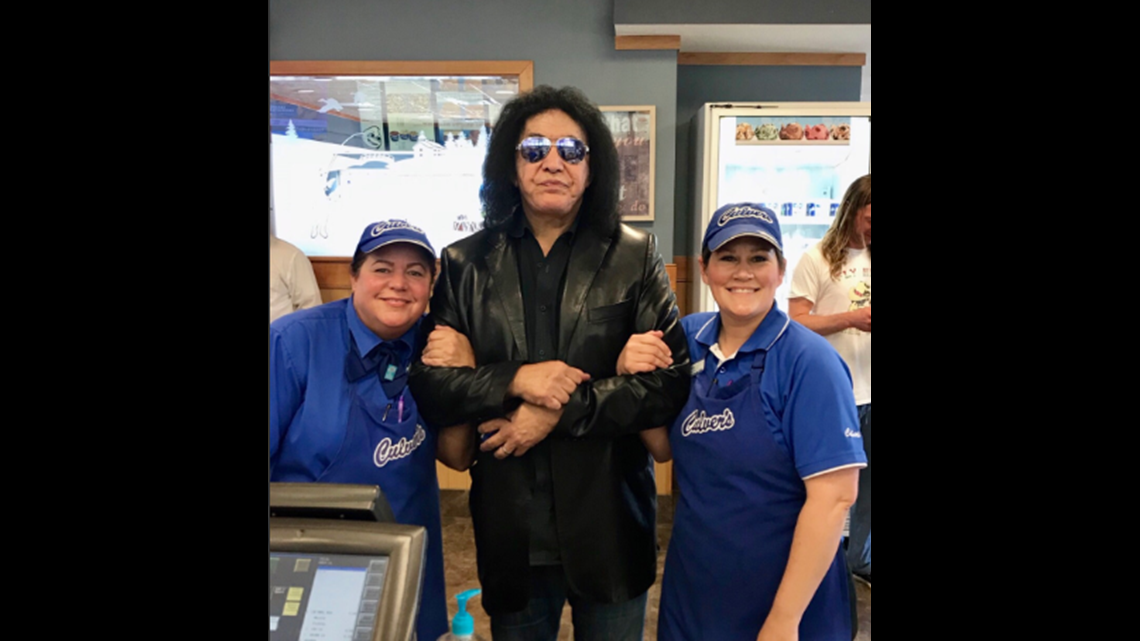 KISS superstar Gene Simmons surprises crowd at Culver’s in Rock Falls ...