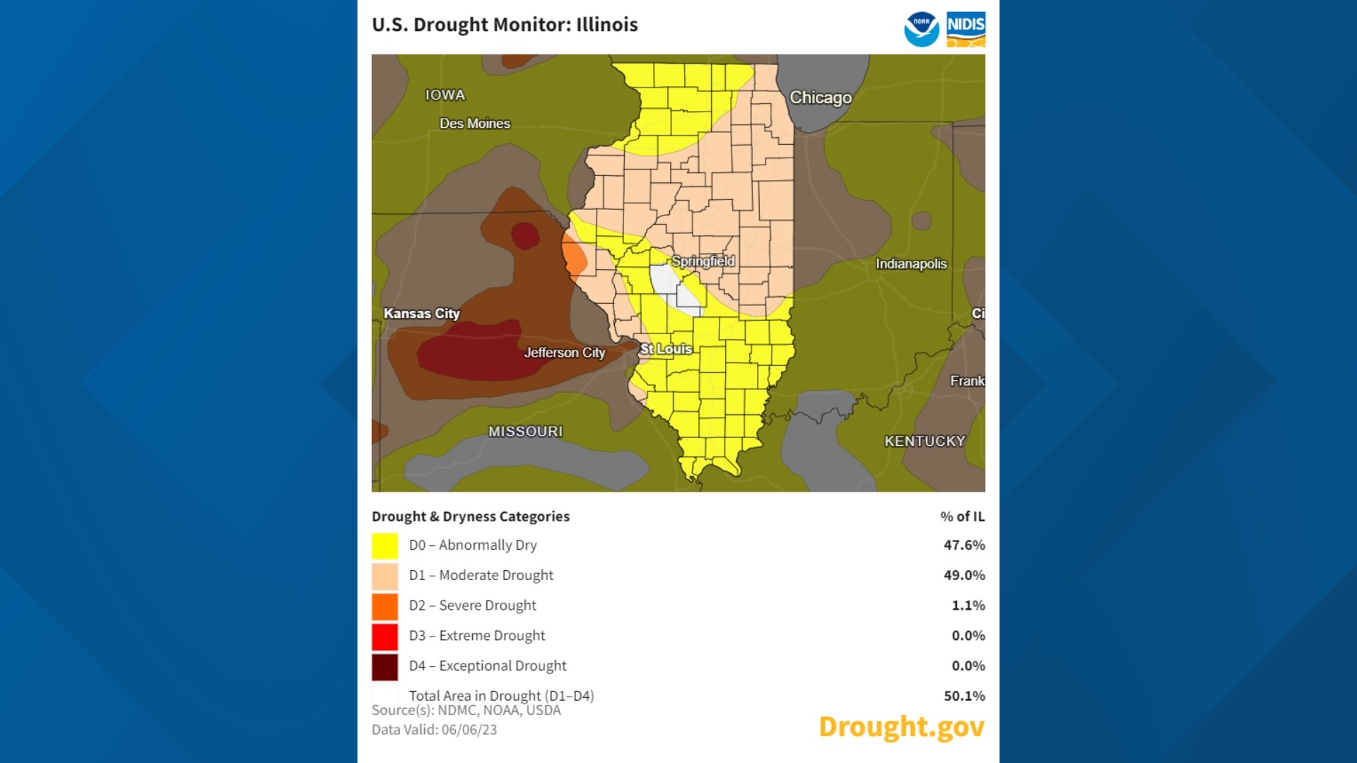 Early drought could hurt crop yields for Iowa, Illinois farmers | wqad.com