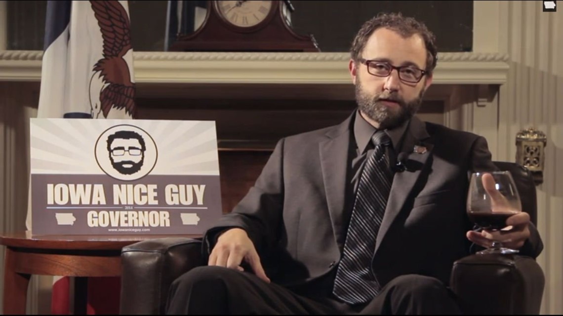 Iowa Nice Guy mocks campaign in video pandering to seniors | wqad.com