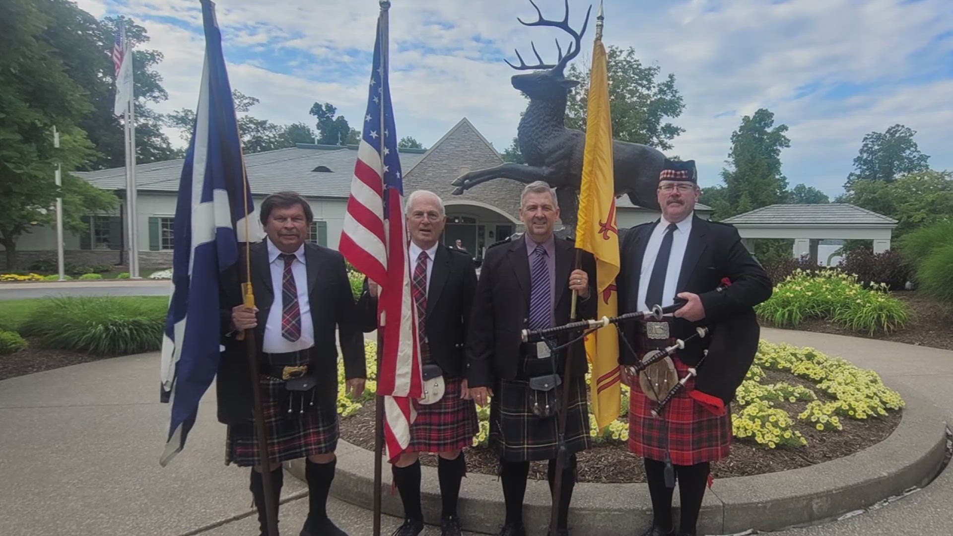 Meet the bagpipe player who kicks off the JDC's trophy presentation ...