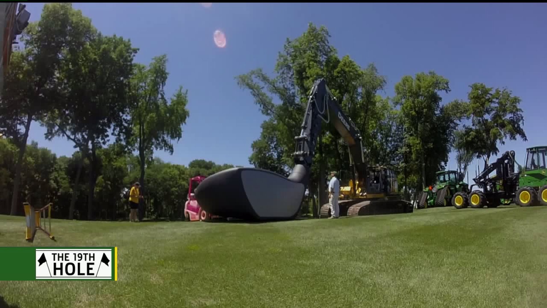 See how this giant driver sculpture was made for the 2018 John Deere ...