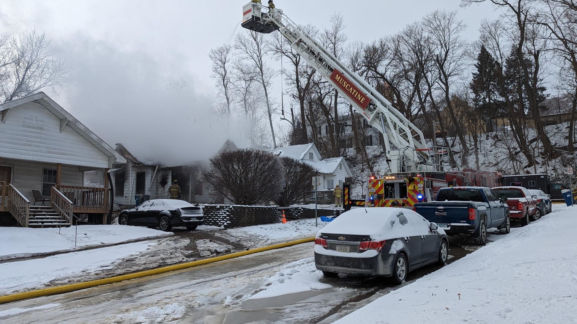 Home destroyed in Muscatine fire | wqad.com