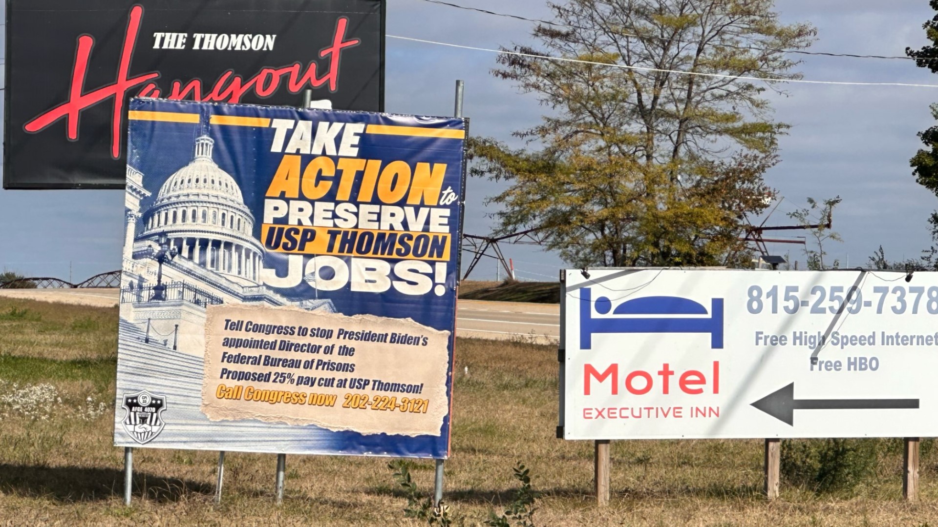 Labor leaders call for retention bonus at USP Thomson to stay | wqad.com