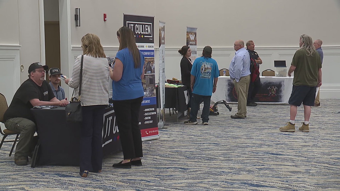 Clinton job fair highlights opportunities in skilled trades, healthcare ...