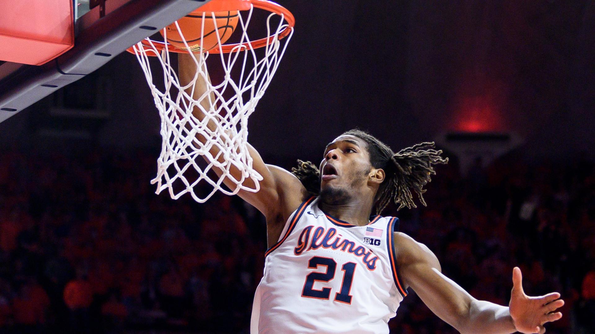 Illinois loses freshman forward Morez Johnson Jr. to a broken wrist ...