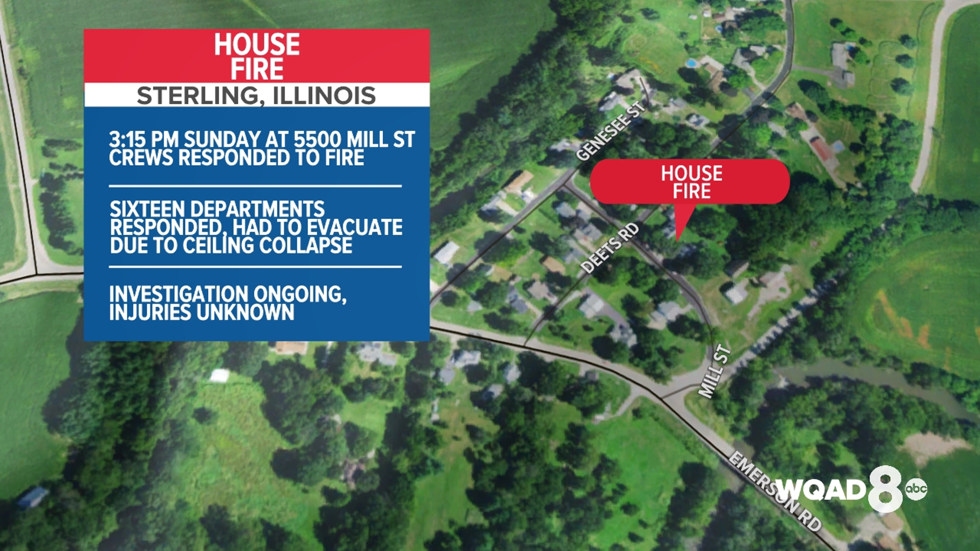 1 person dead in Sterling house fire, sheriff says | wqad.com