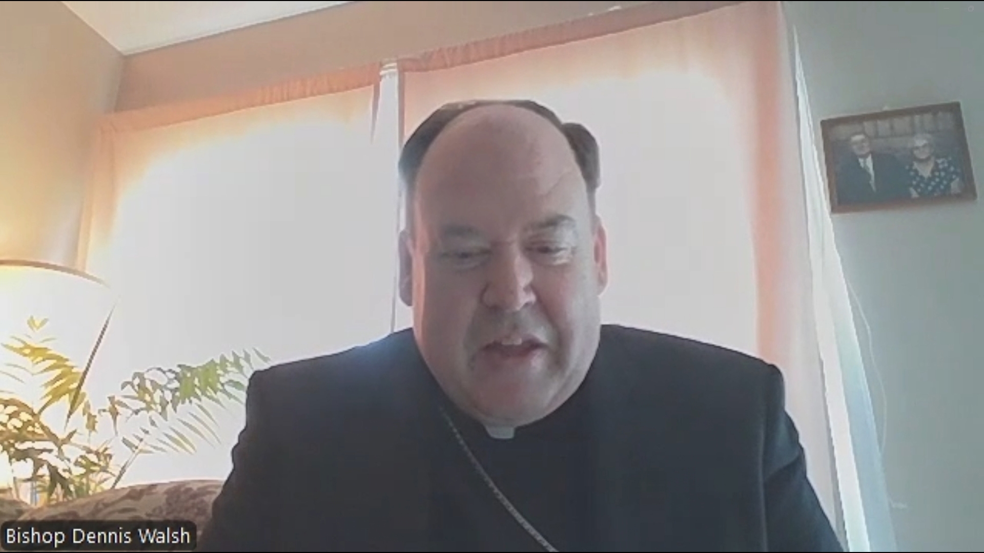 Davenport Bishop Dennis Walsh reacts to the death of Pope Francis | wqad.com