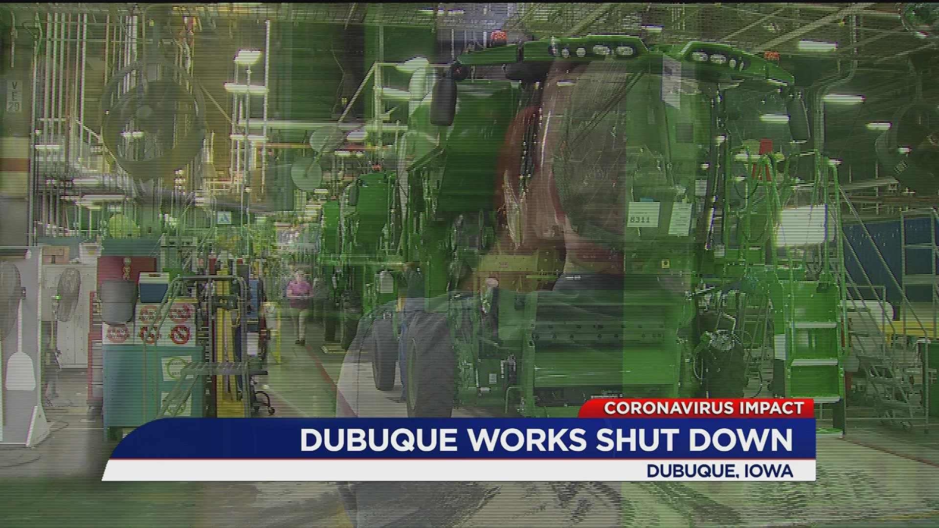 John Deere Dubuque suspends production after positive coronavirus case ...