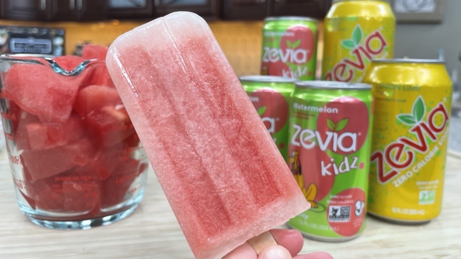 Beat the heat with some fizzy watermelon lime frozen pops! | wqad.com