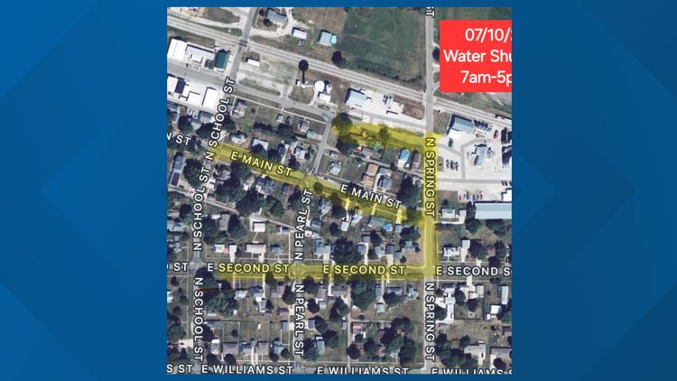 Atkinson to shut off water for some residents | wqad.com