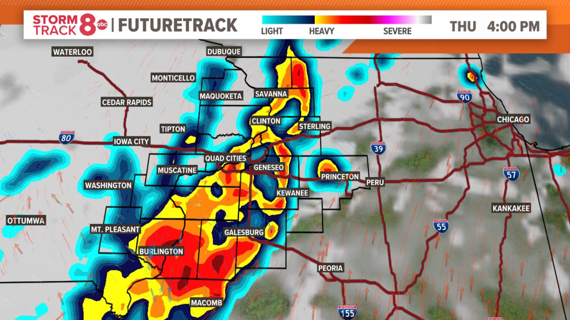 Quad Cities weather: Isolated severe storms possible Thursday | wqad.com
