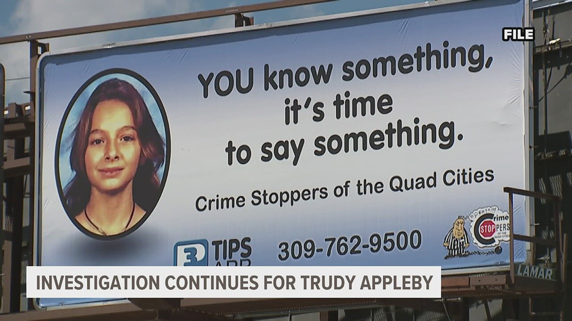 Investigation continues for Trudy Appleby | wqad.com
