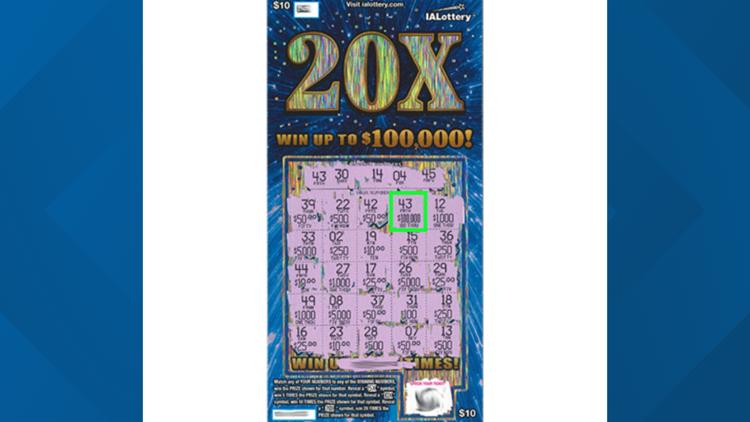 Davenport man wins $100,000 in Iowa Lottery’s newest scratch game ...