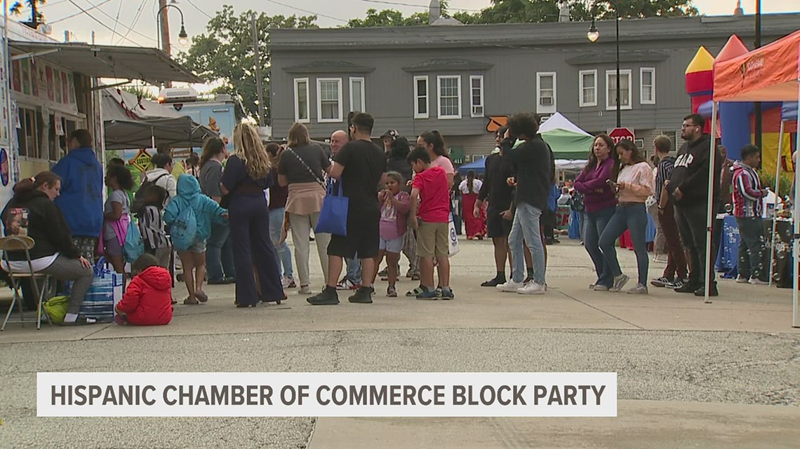 Quad Cities Hispanic Chamber hosts annual block party | wqad.com