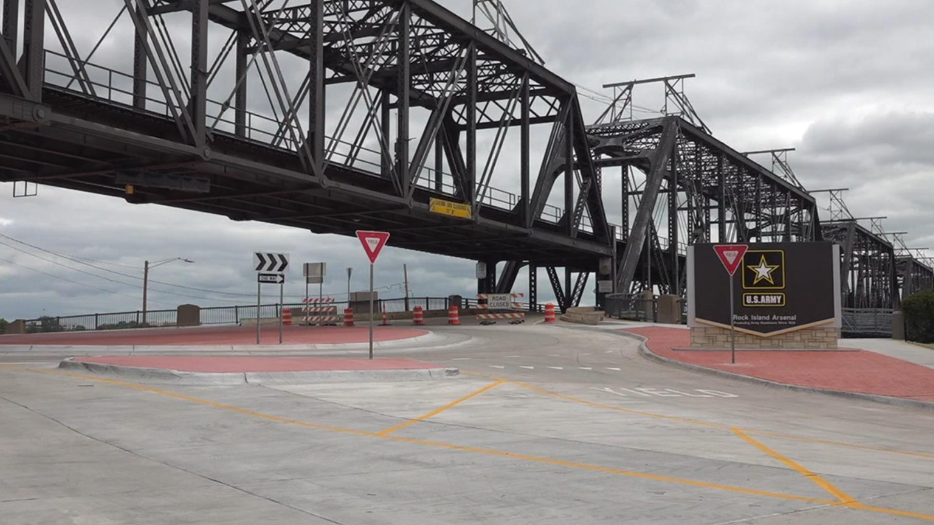 Bridge Cleaning To Temporarily Close Government And Moline Bridges This