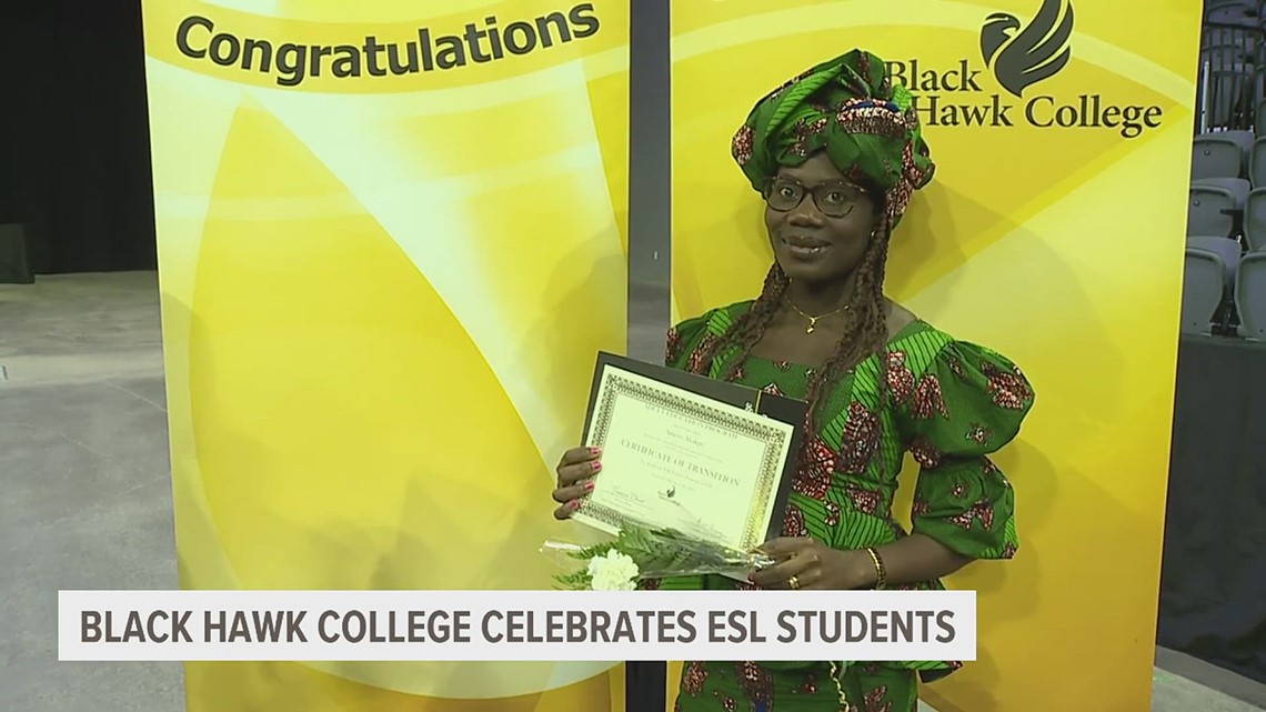 ESL students graduate from Black Hawk College | wqad.com