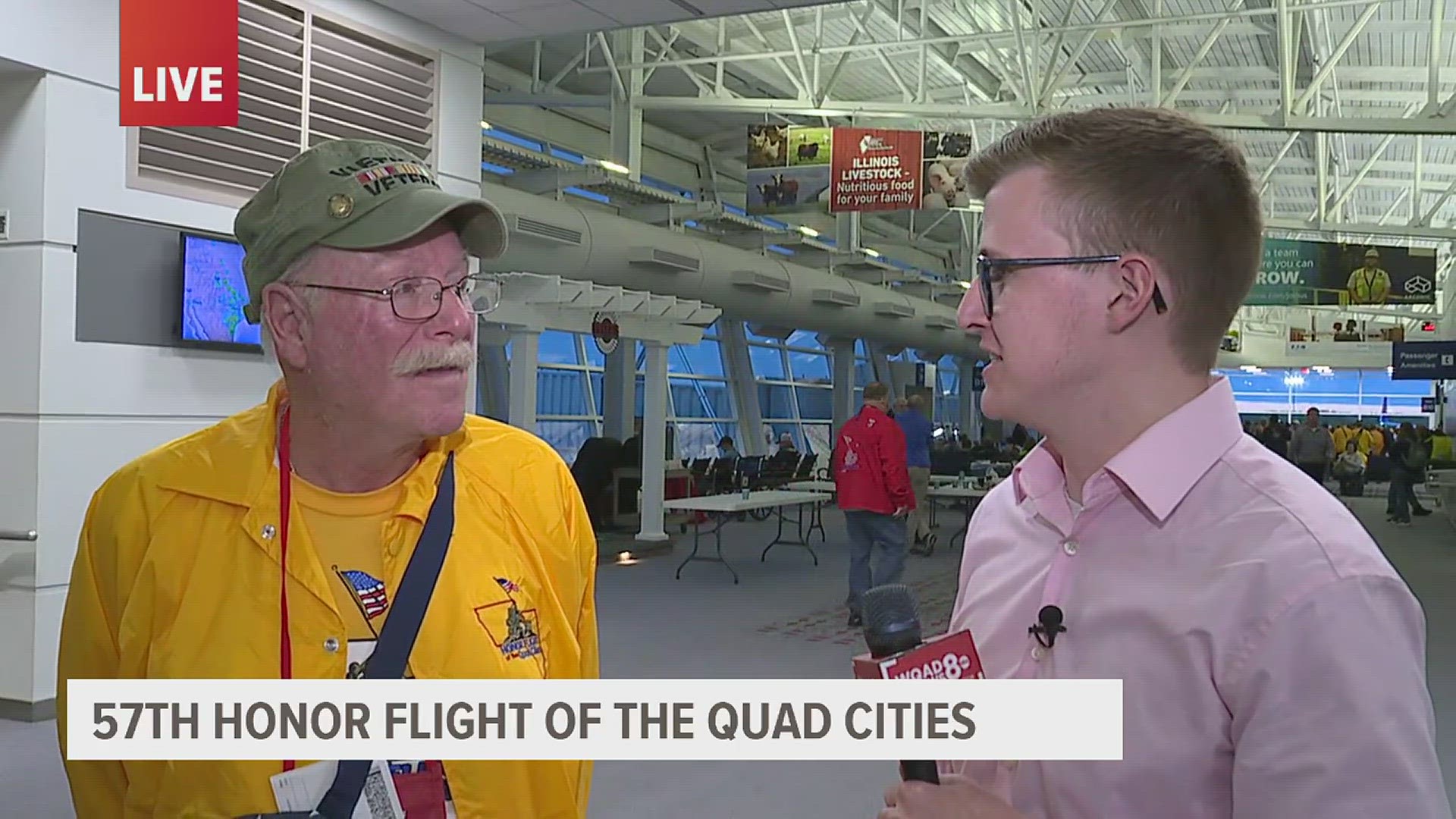 Vietnam veteran talks excitement for honor flight | wqad.com