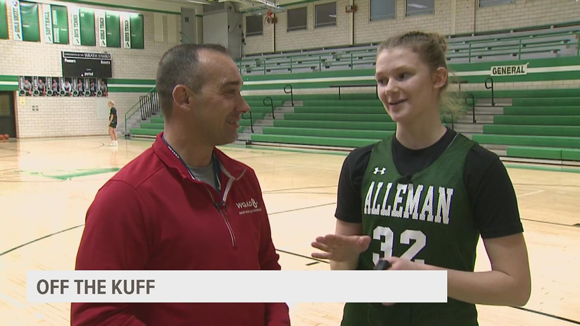Alleman's Claire Hulke goes Off the Kuff with Kory | wqad.com