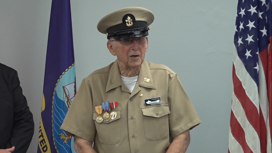 World War II veteran receives overdue honors | 5newsonline.com