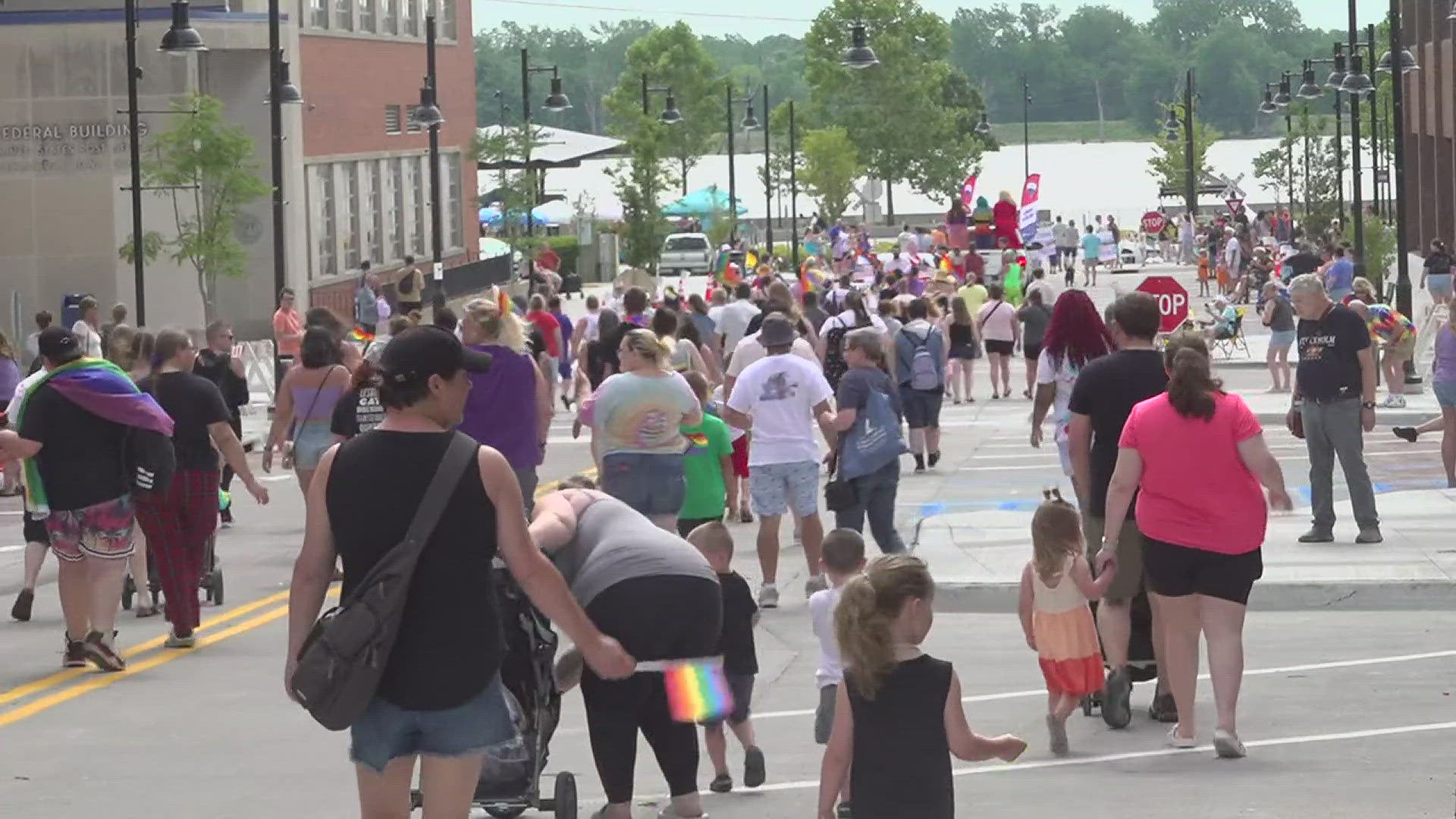 Burlington hosts its first pride parade | wqad.com