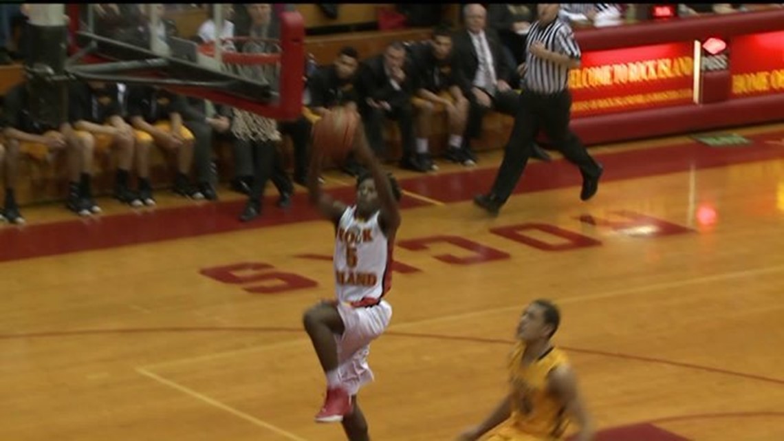 C.J. Neville slams home the play of the night | wqad.com