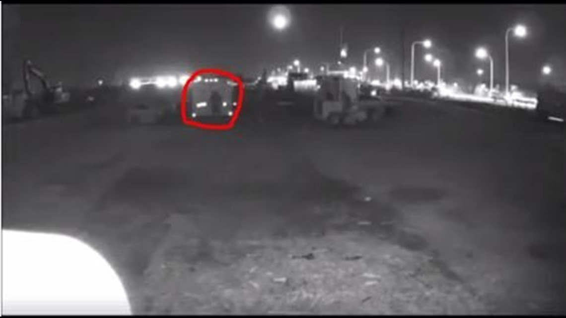 Video: Motion-sensor cameras help catch alleged construction site ...