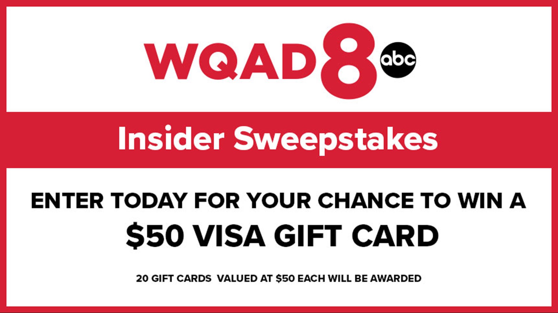 WQAD Insider Sweepstakes Official Rules | wqad.com
