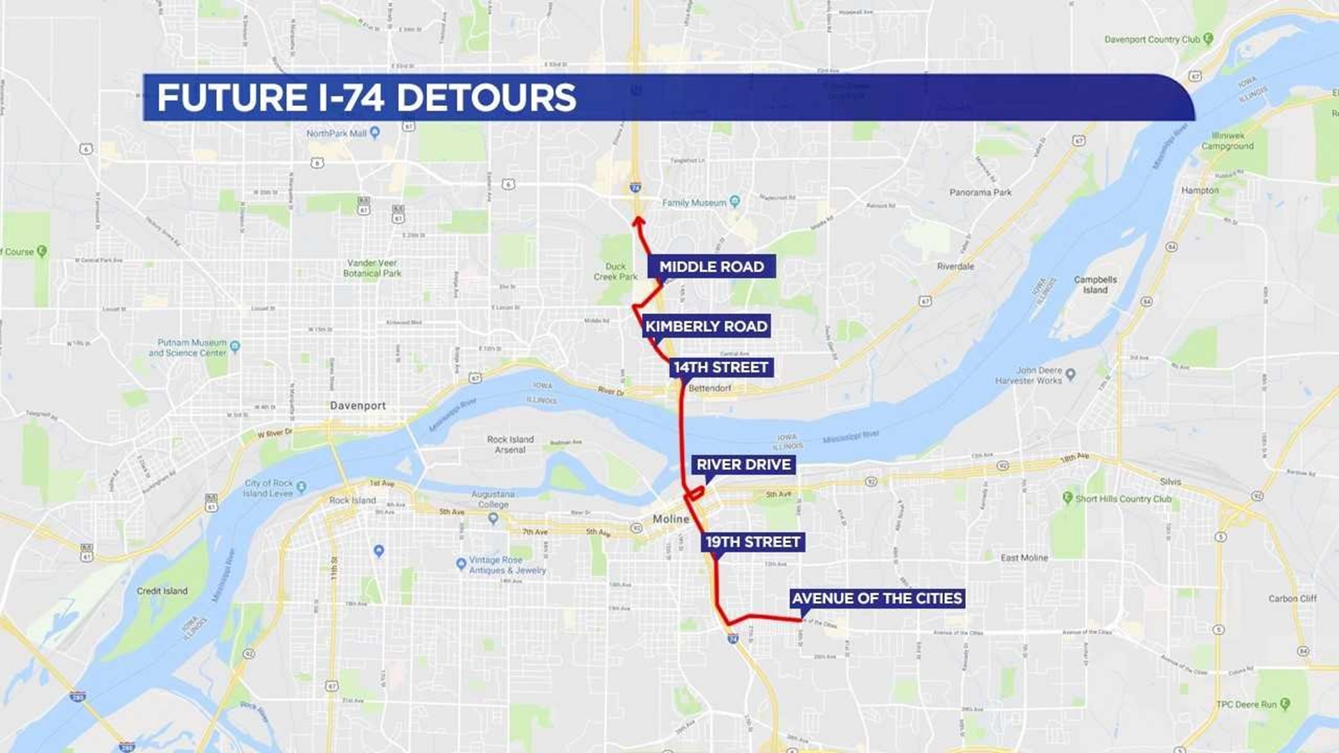 What to expect from I-74 Bridge construction in 2019 | wqad.com