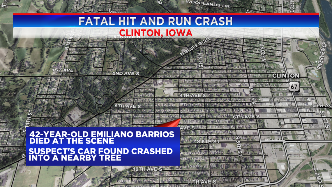 Clinton hit-and-run leaves one dead; suspect unidentified | wqad.com