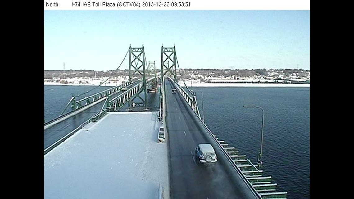 Two I-74 bridge construction workers rescued after falling into river ...