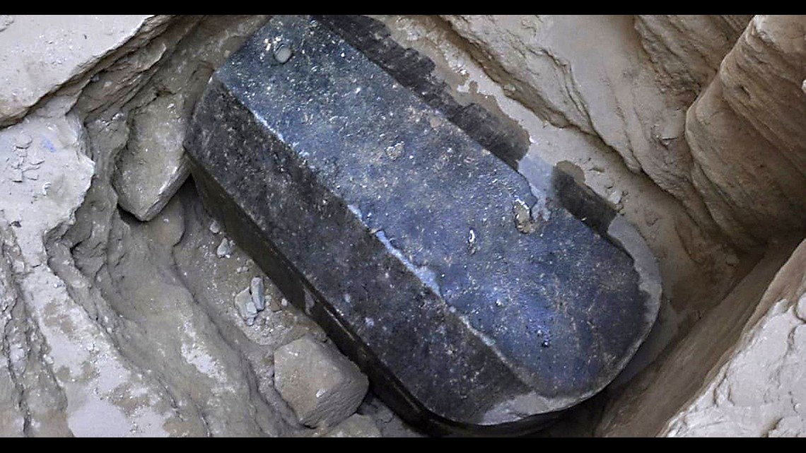 Ancient sarcophagus yields horrible-smelling secret | wqad.com