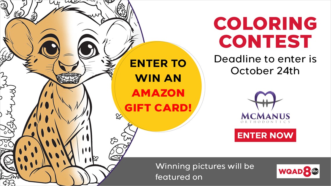 McManus Orthodontics Coloring Contest - Official Rules | wqad.com