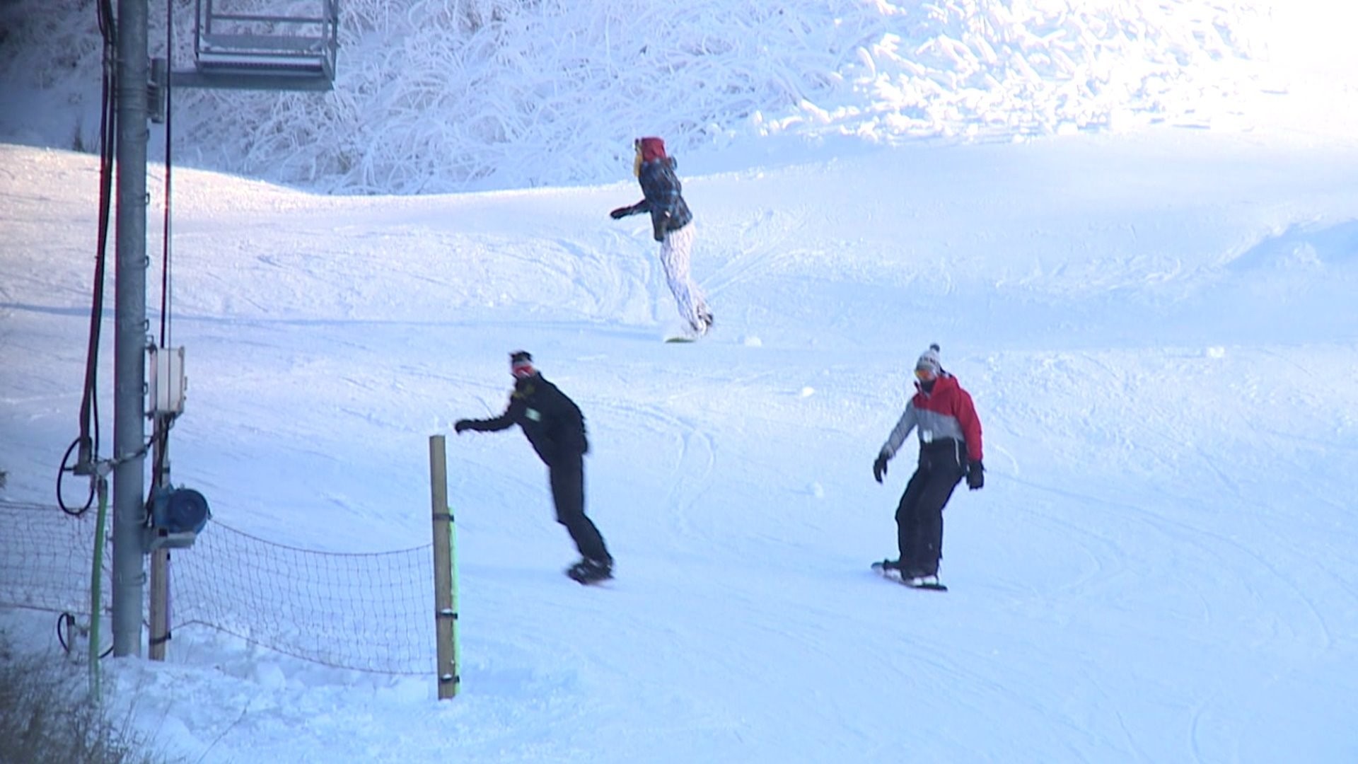Snowstar snow makers relishing the trip into the deep freeze | wqad.com