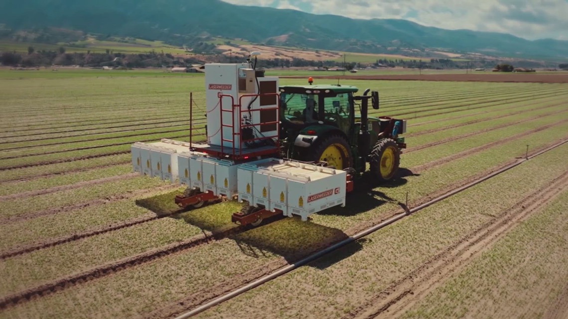 New agricultural technology kills weeds using lasers | wqad.com