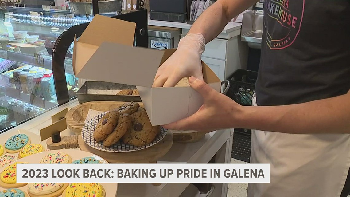 2023 look back: Galena Bakehouse baking up pride | wqad.com