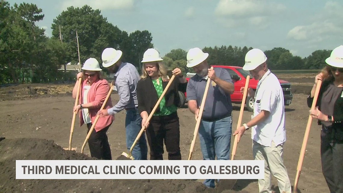 'The need is great' | New clinic breaks ground in Galesburg | wqad.com
