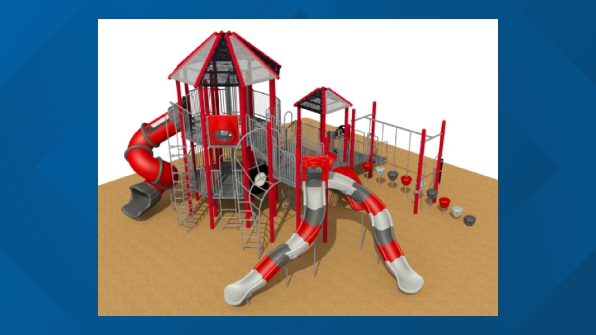 New playground gets installed at Neil Armstrong Elementary School ...