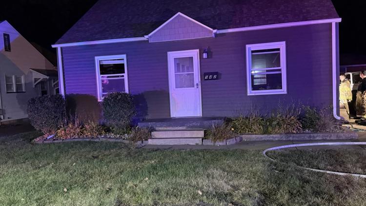 Crews battle Moline house fire on Monday night | wqad.com