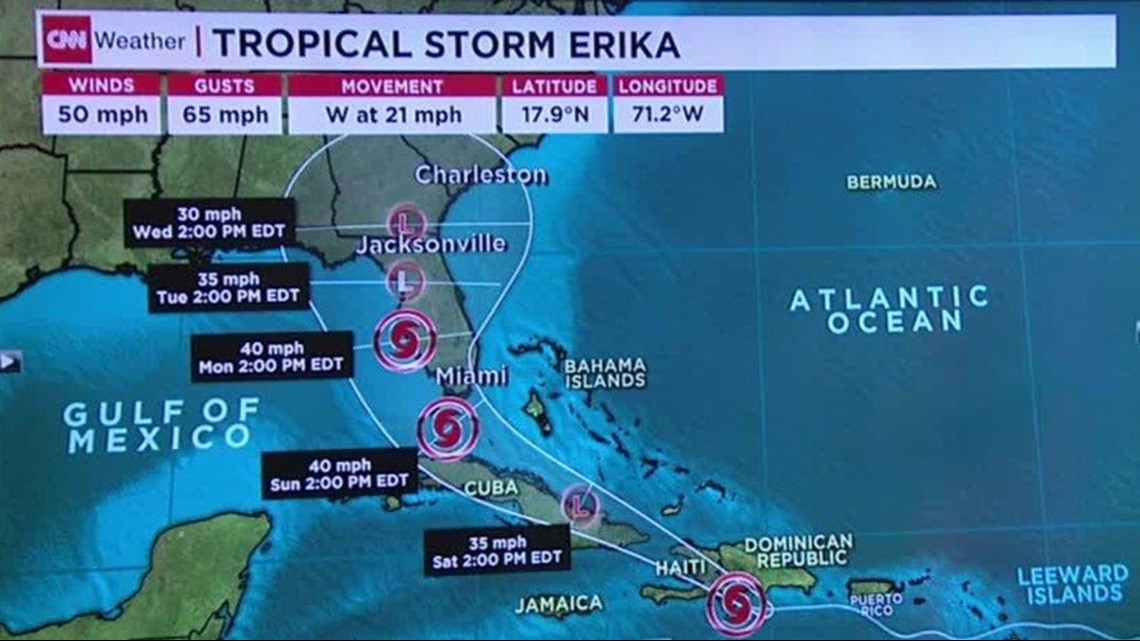 Nine dead, others missing after Tropical Storm Erika’s deluge hits ...