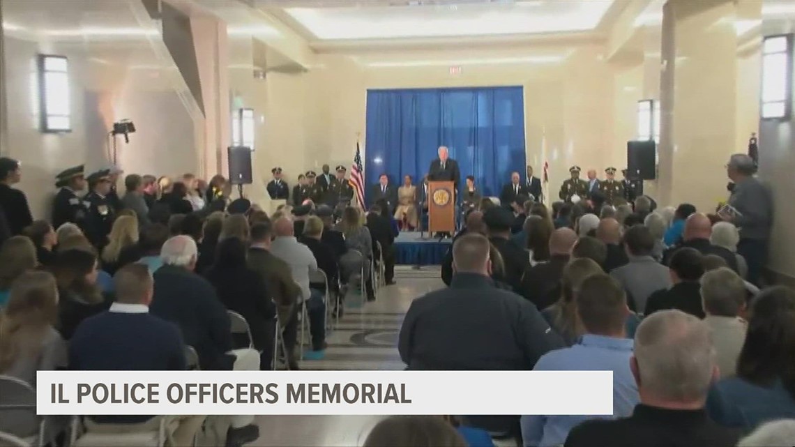 11 honored in ceremony of fallen law enforcement officers | wqad.com