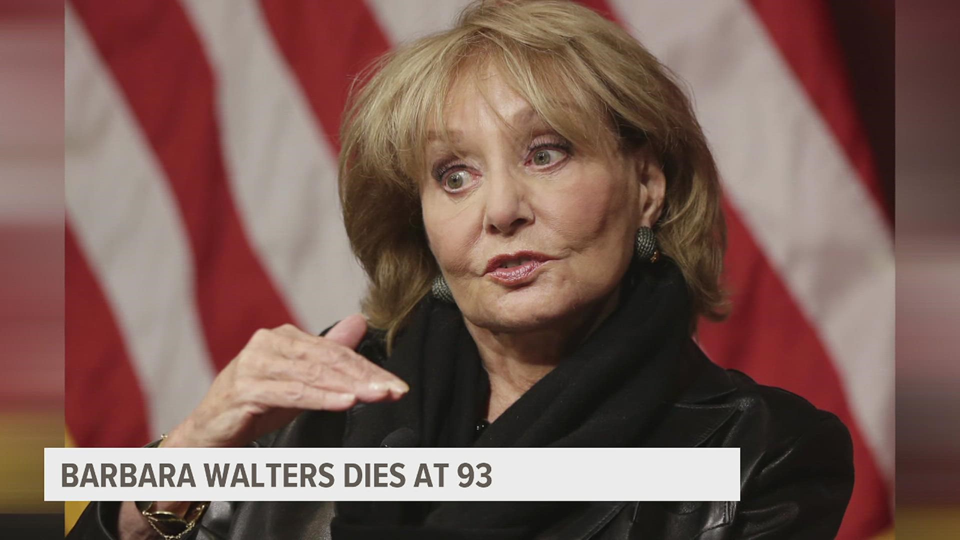 Barbara Walters dies at age 93 | wqad.com