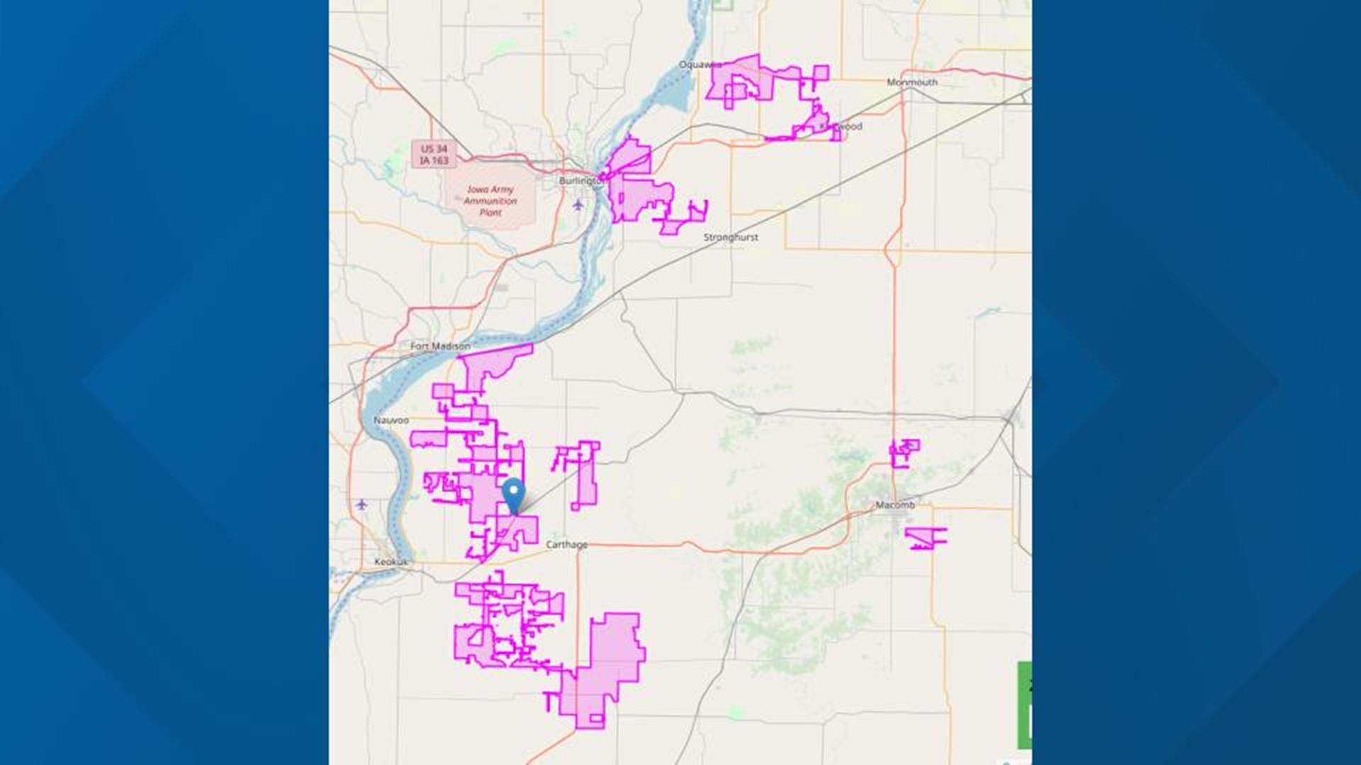 4 rural Illinois counties getting fiber-optic internet by 2024 | wqad.com