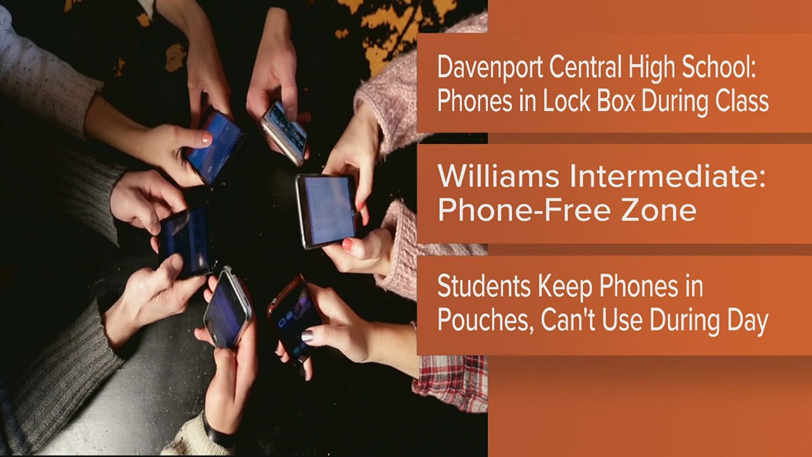 2 Davenport schools enforcing new cell phone bans | wqad.com